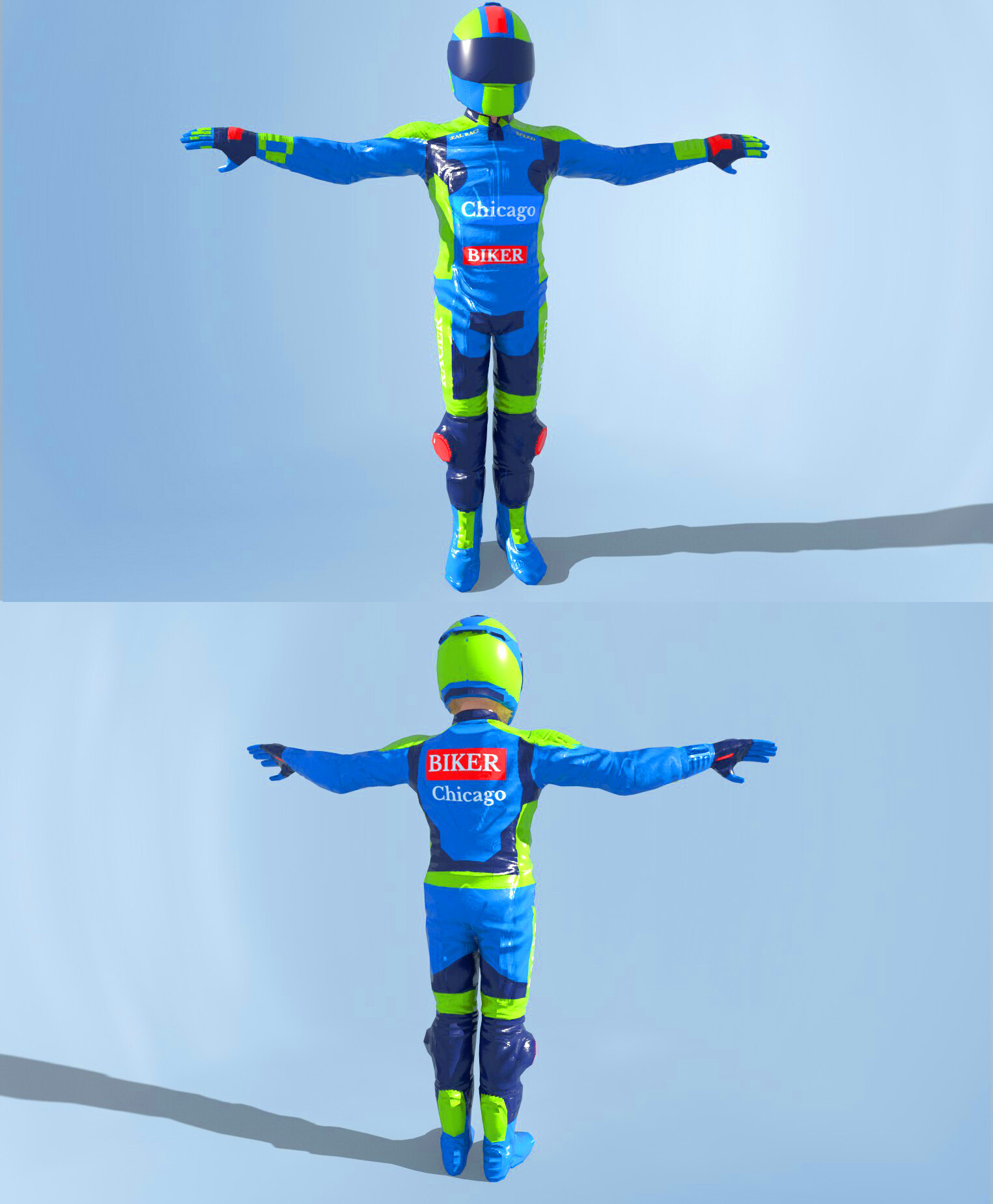 ArtStation - Biker Costume Texture