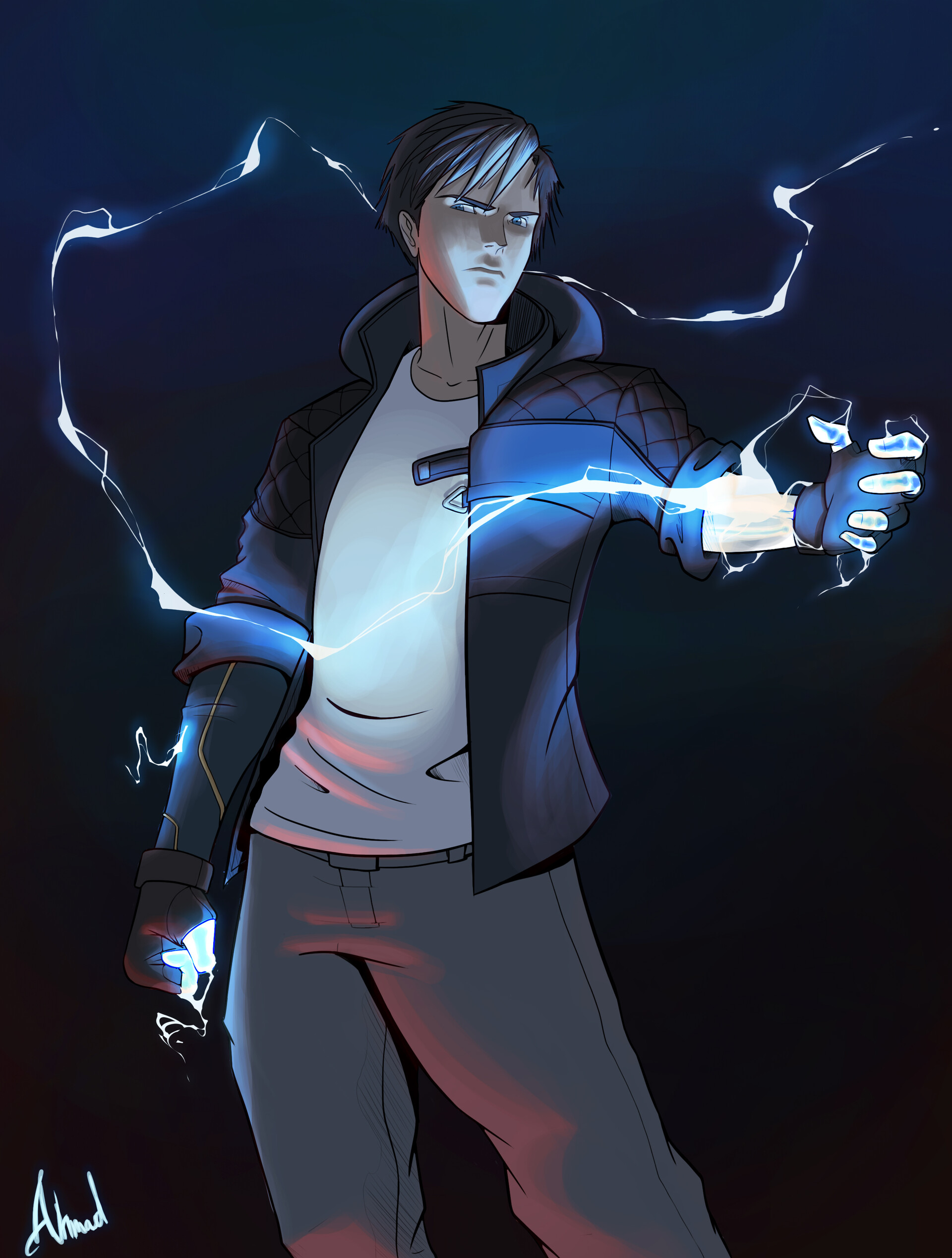 ArtStation - OC art Allen fury