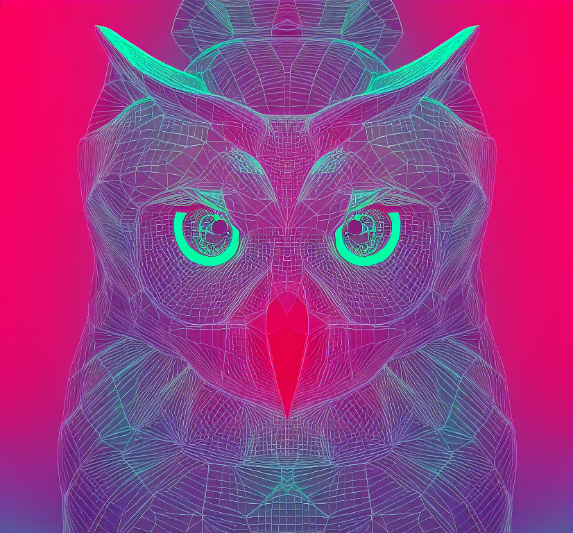 ArtStation - Gemotric Owls