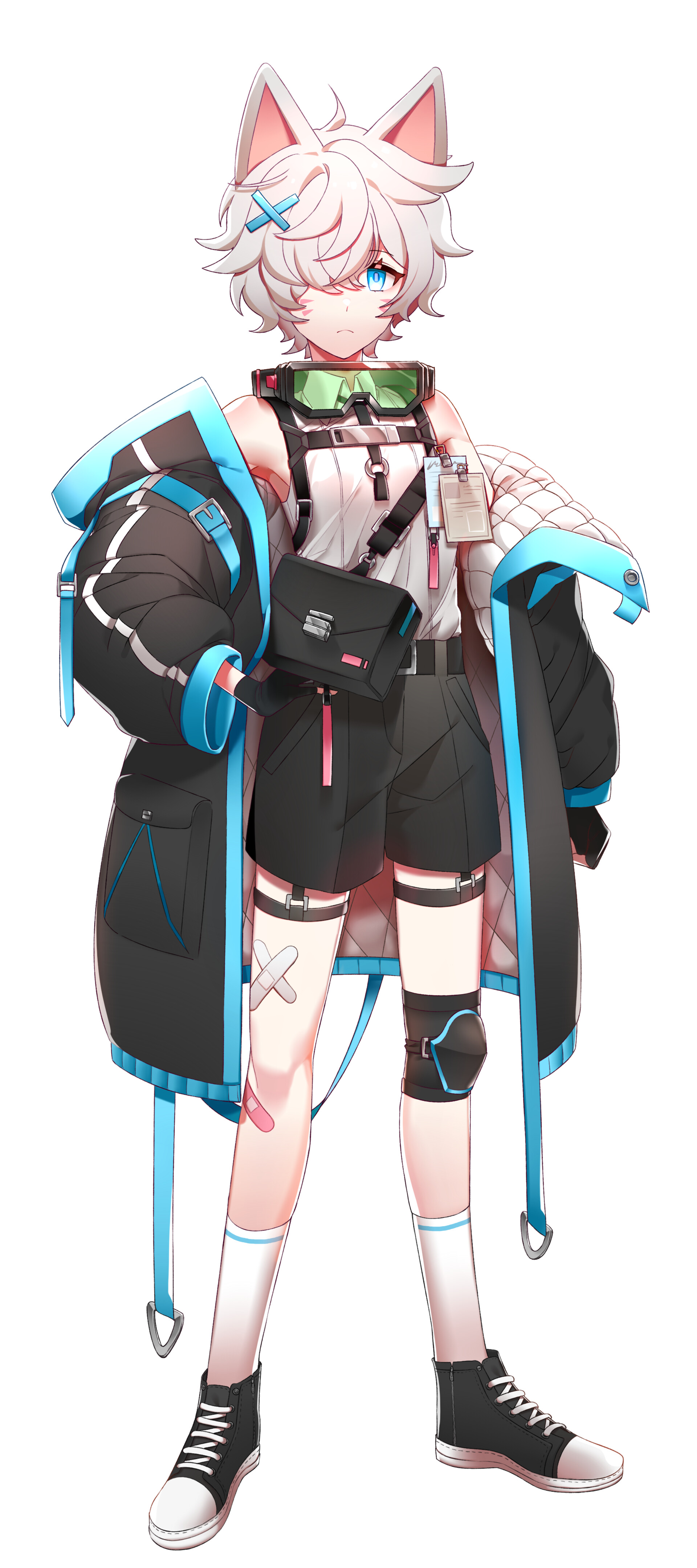 ArtStation - kemono Techwear character Portrait