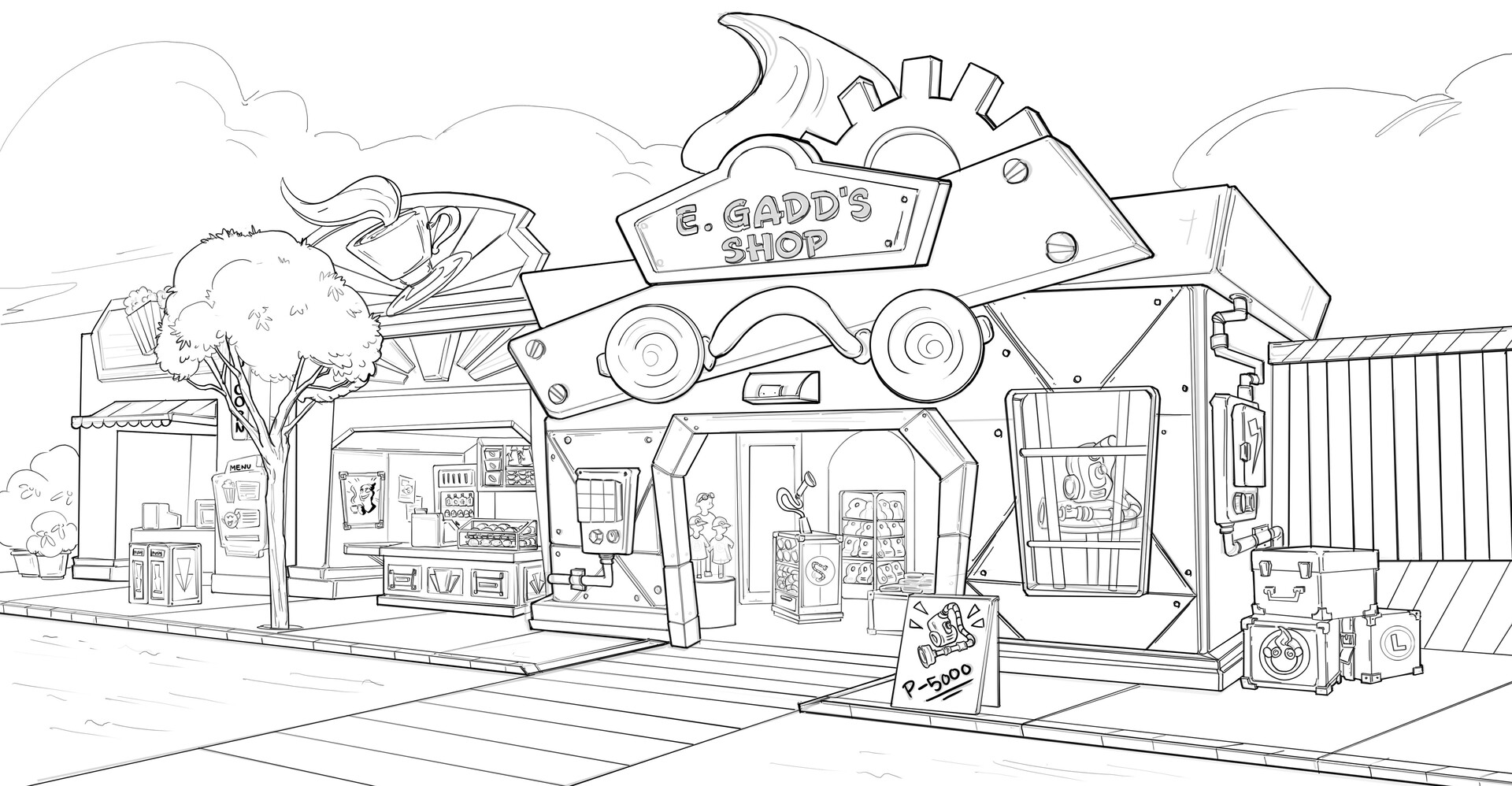 luigi's mansion coloring book