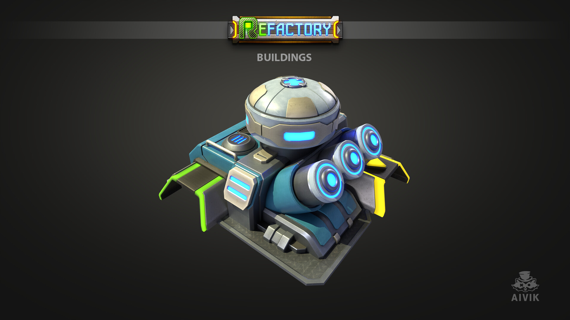 ArtStation - Refactory - Buildings (part 2)