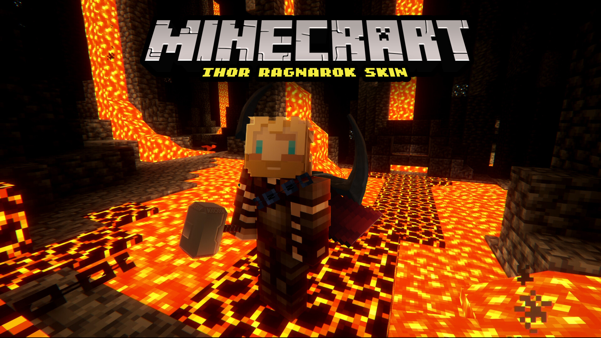 ArtStation - Minecraft Thor Odinson Ragnarok Skin