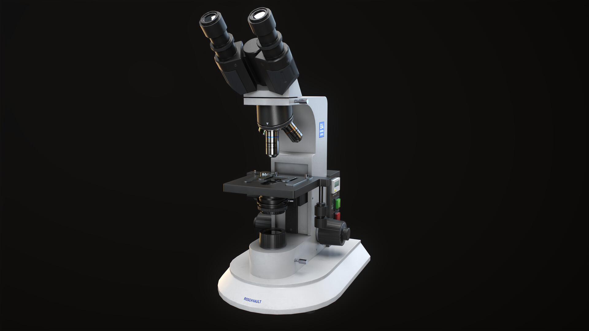 ArtStation - RoschVault Microscope PBR GameReady