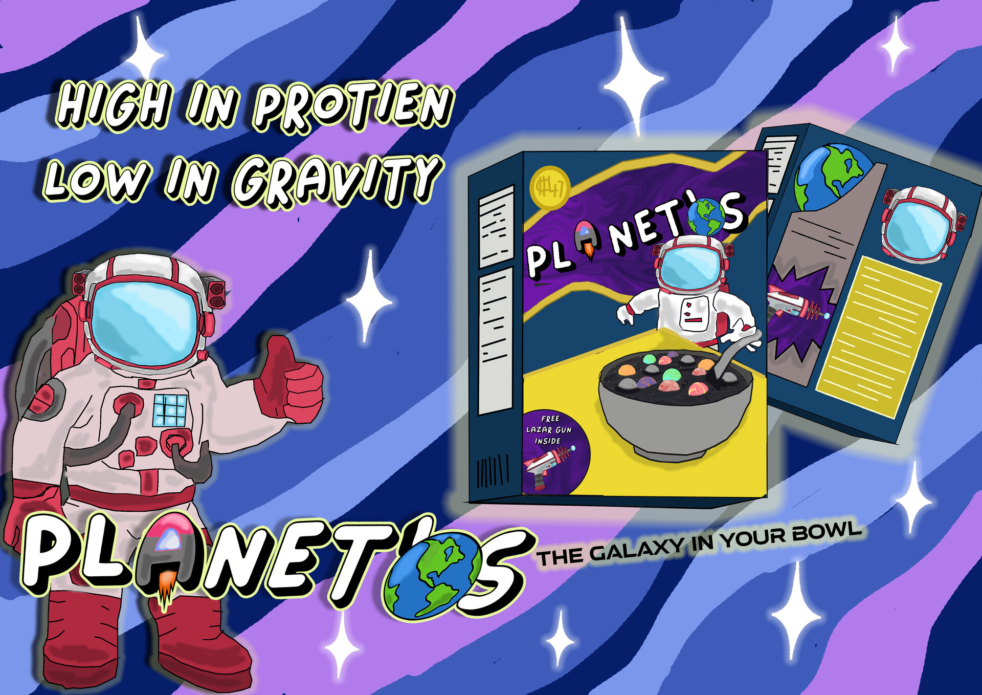 ArtStation - Planet'Os Cereal