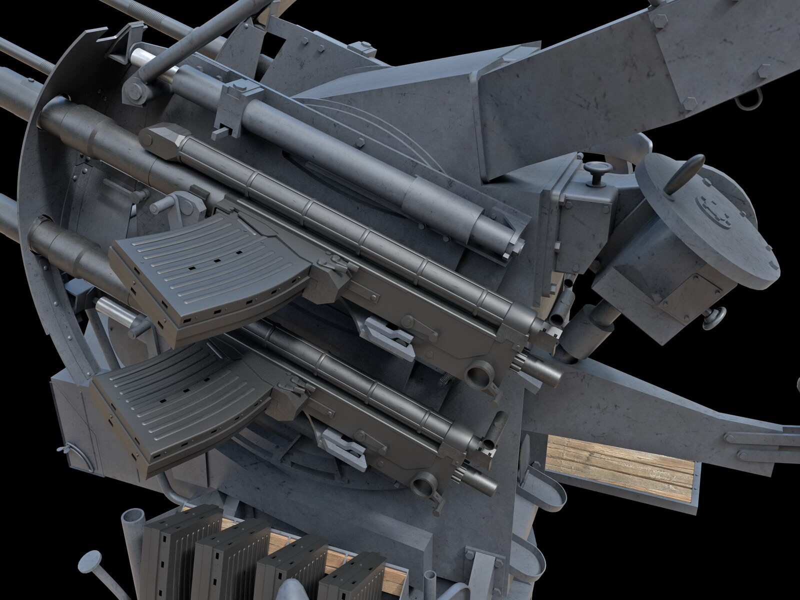 Stefan Dramiński - German naval AA gun 2 cm MG C/38 in the L C/38 ...