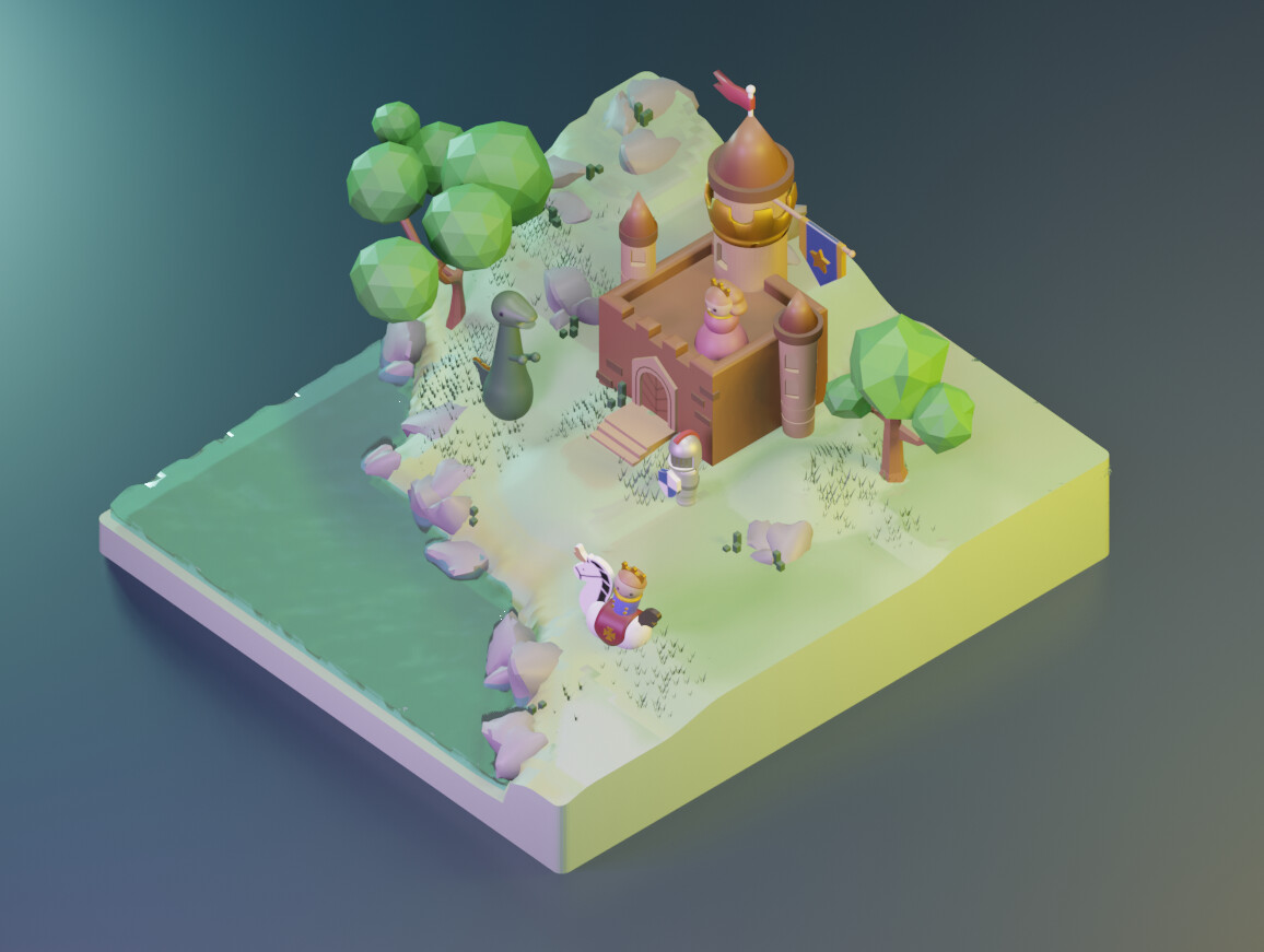 ArtStation - Castle Life