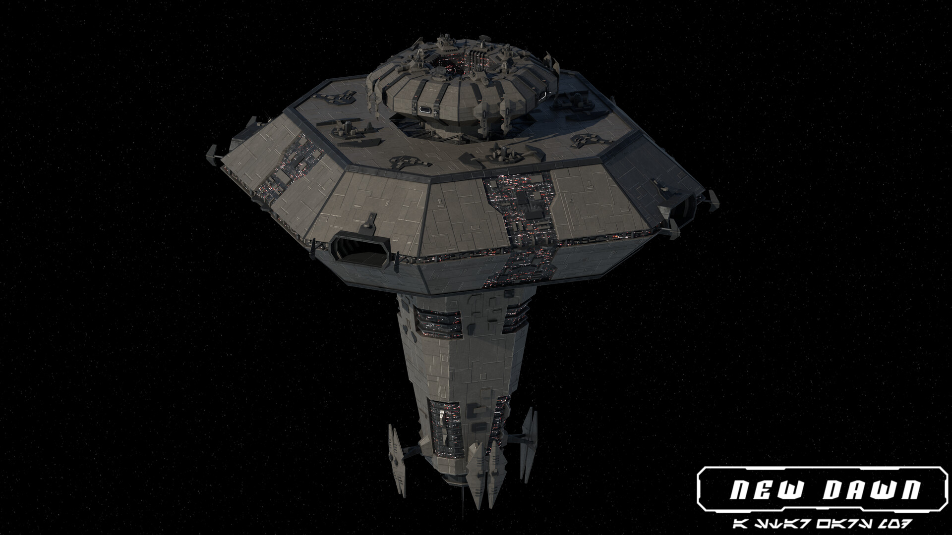 ArtStation - New Dawn Mandalorian Starbase - Starport