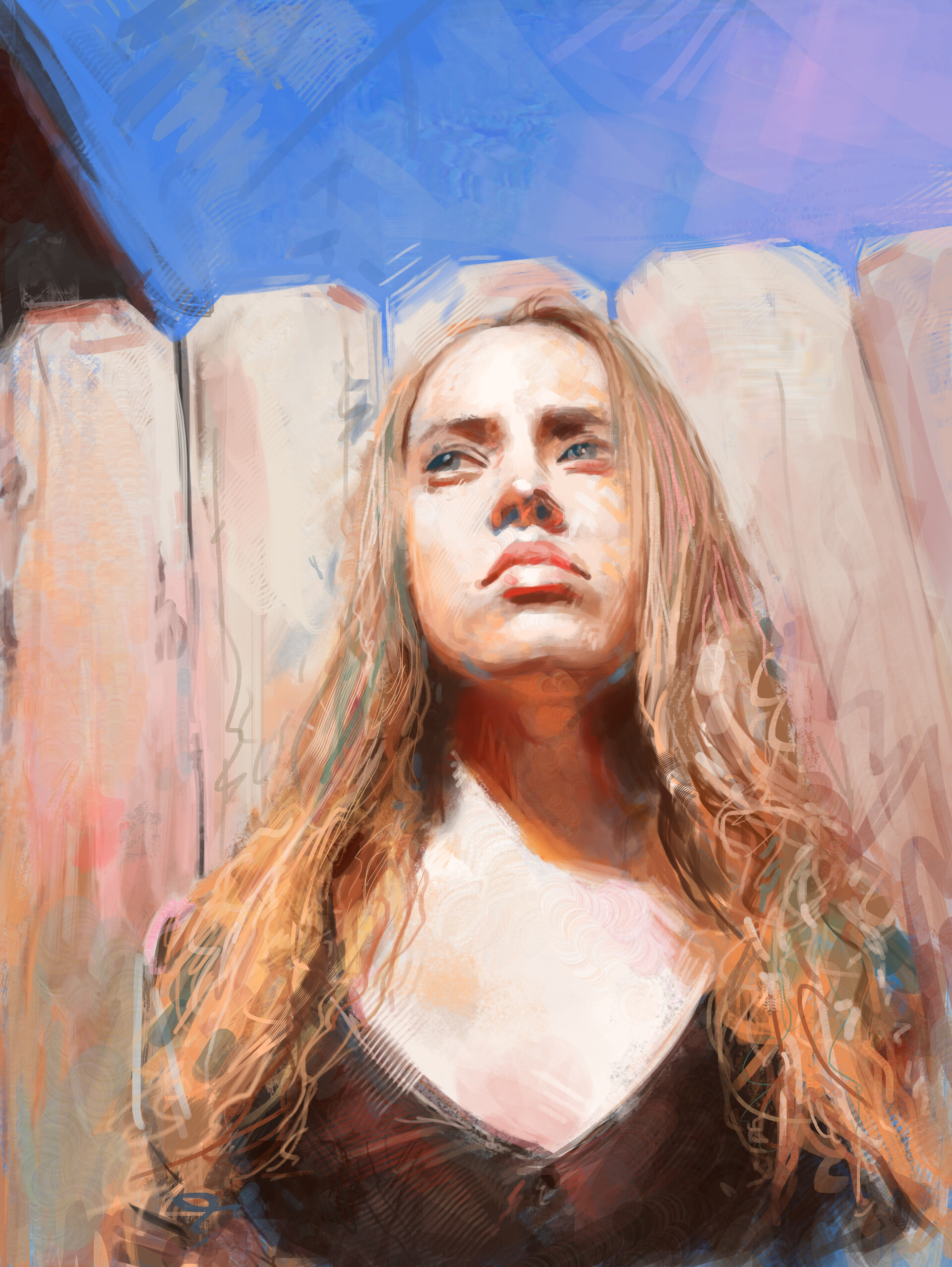 ArtStation - Fiona Apple - Portrait study