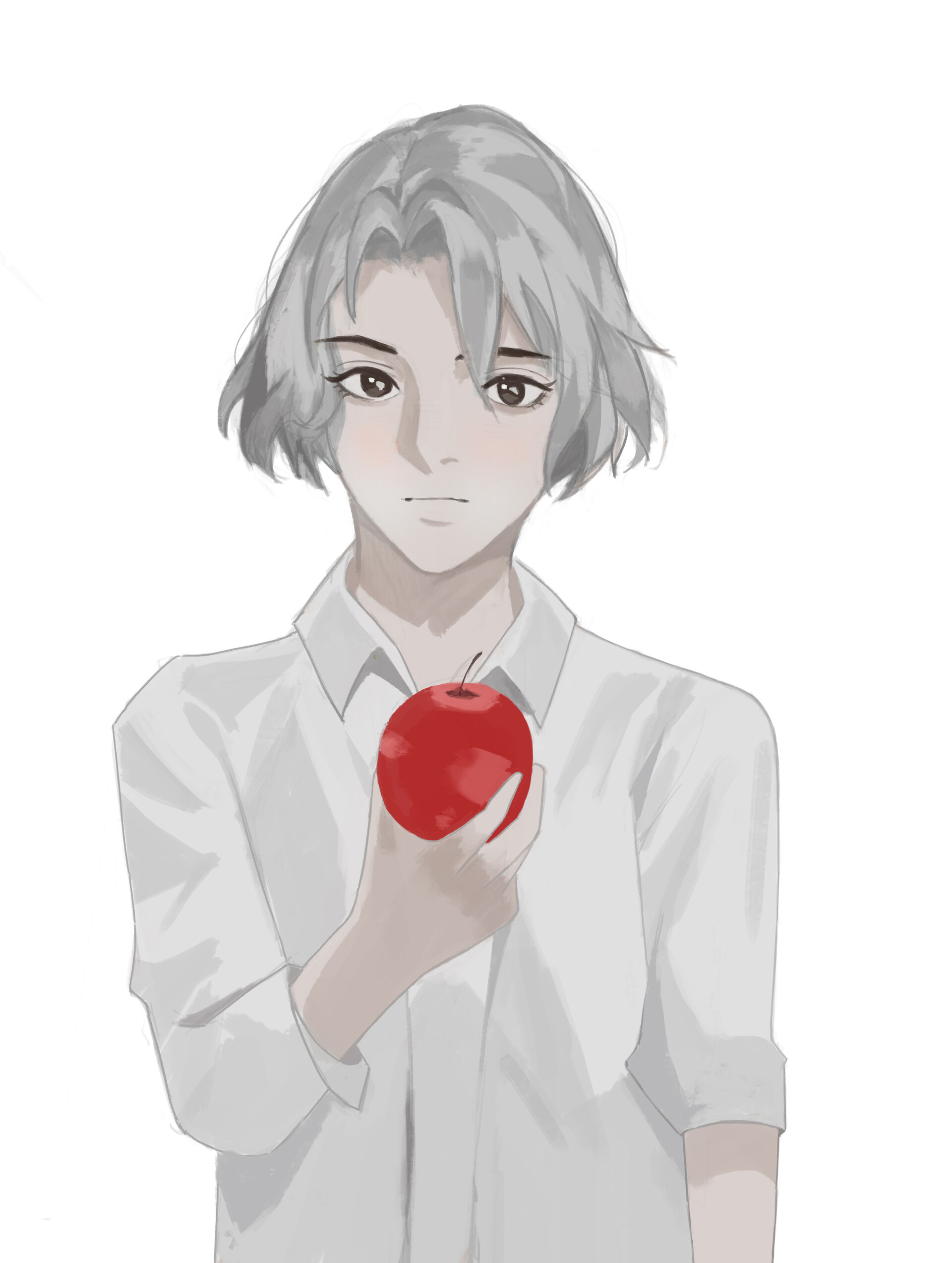 ArtStation - An apple boy