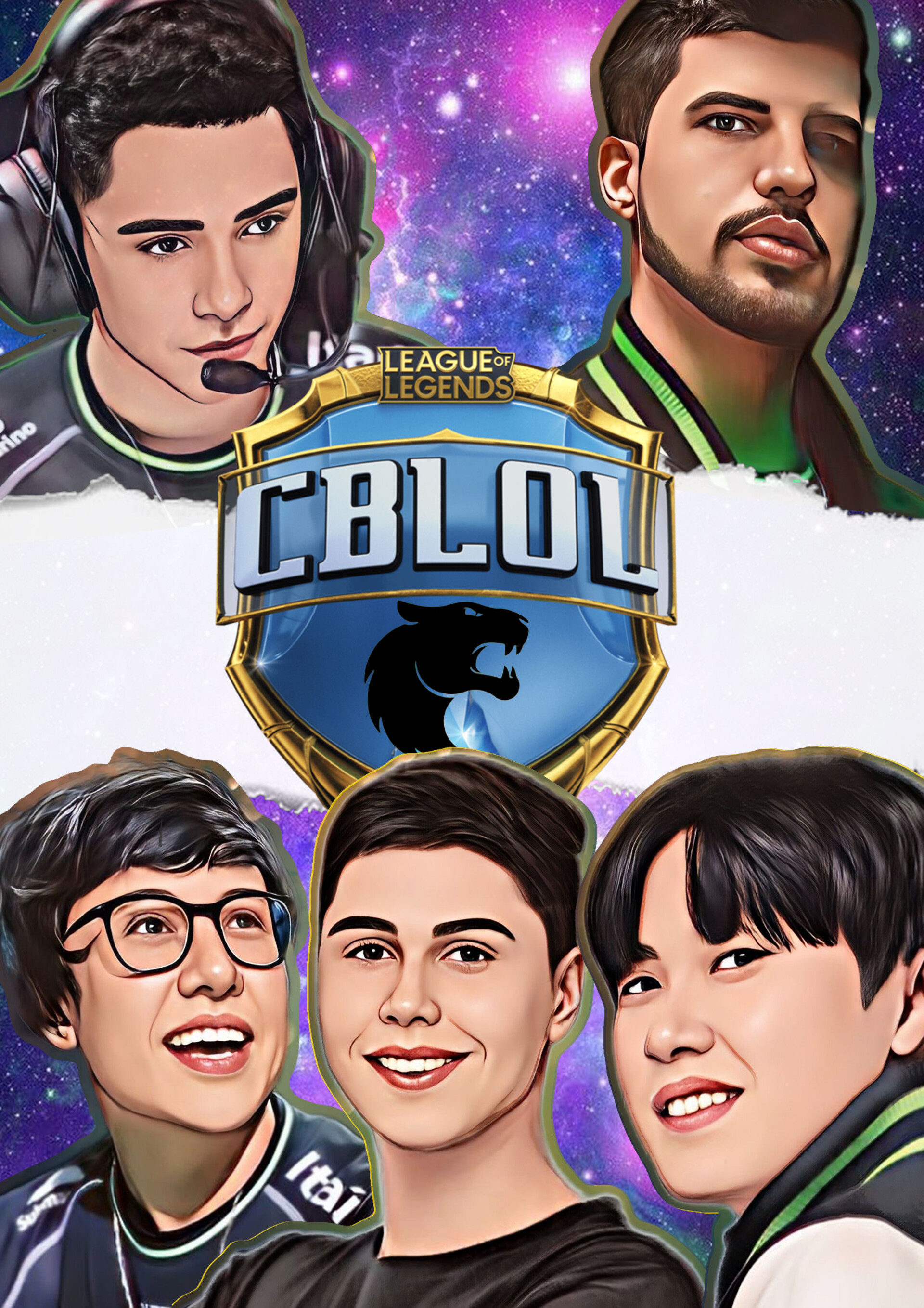 ArtStation - Artwork Concept for the Furia Players