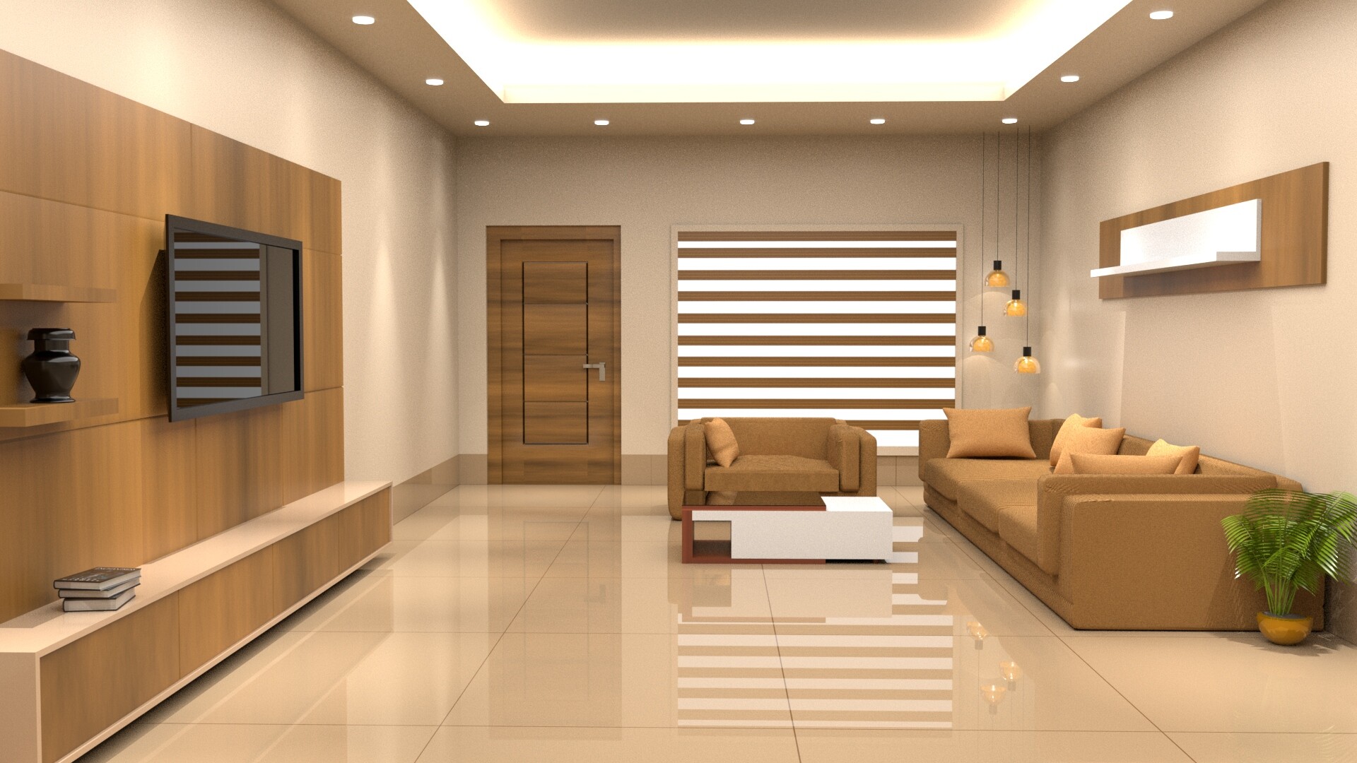 ArtStation - Drawing Room Interior in 3D