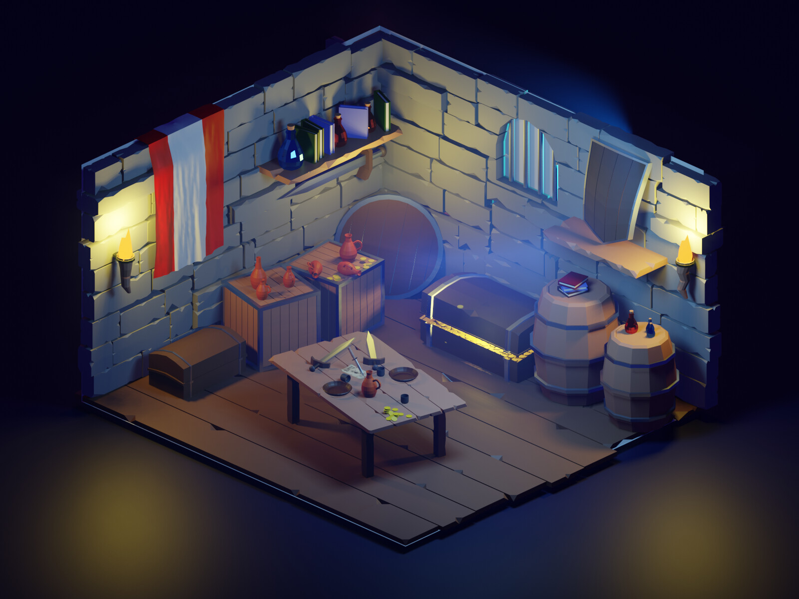 ArtStation - Lair of rogues