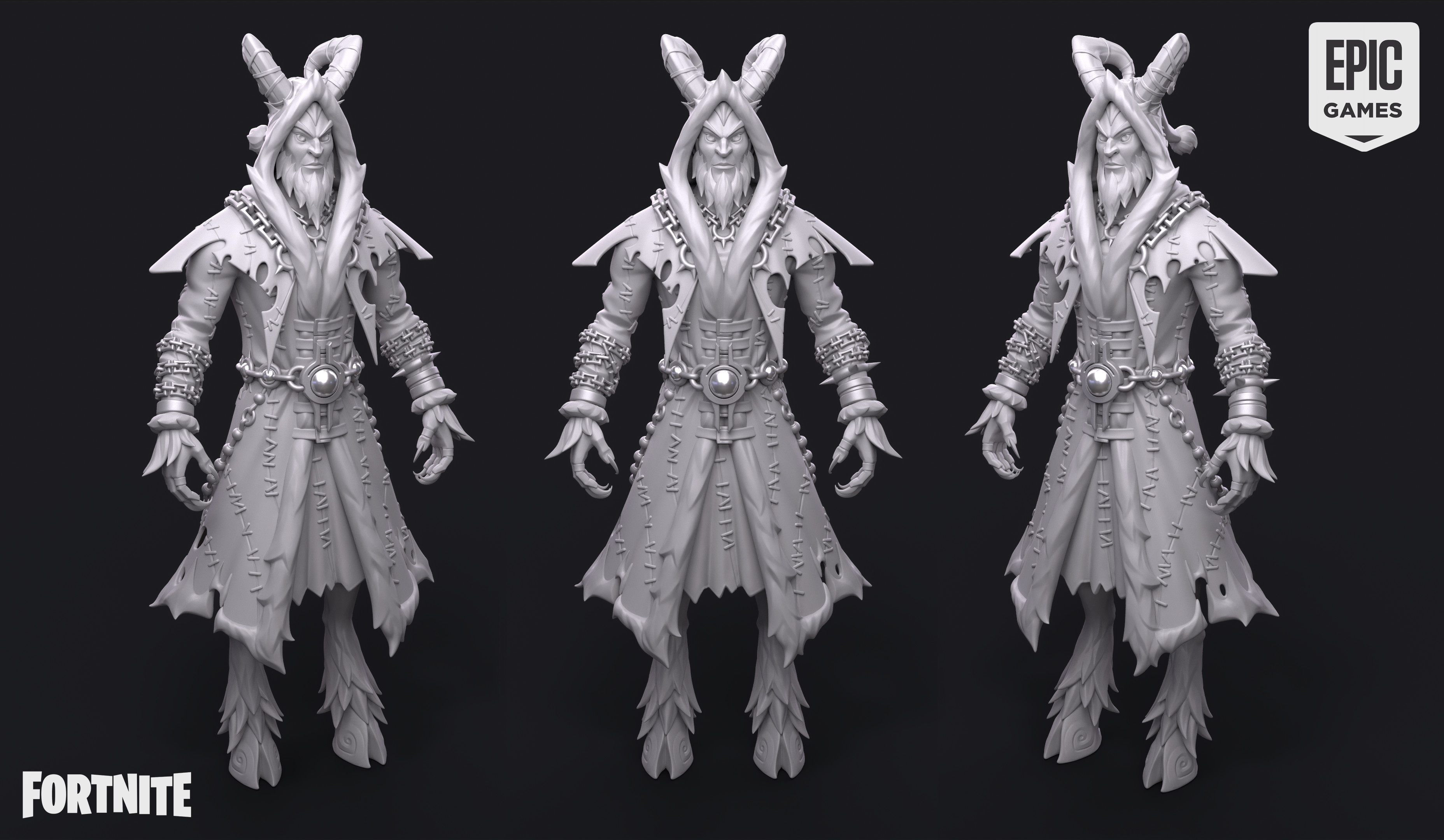 how to draw krampus fortnite