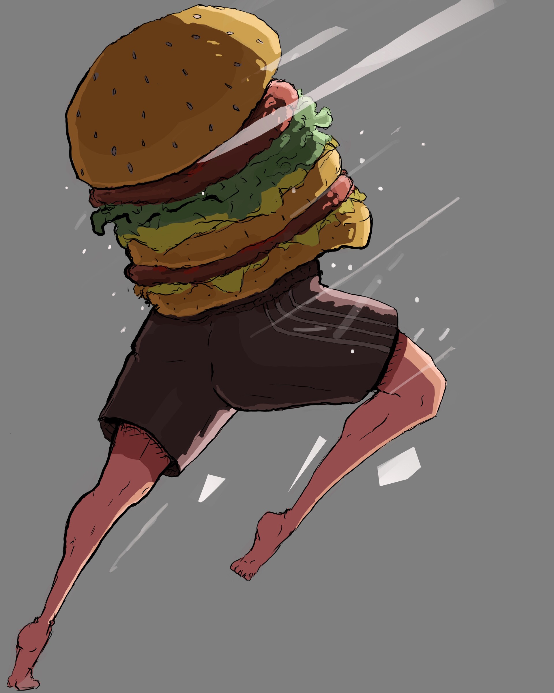 ArtStation - Majestic Burger Person
