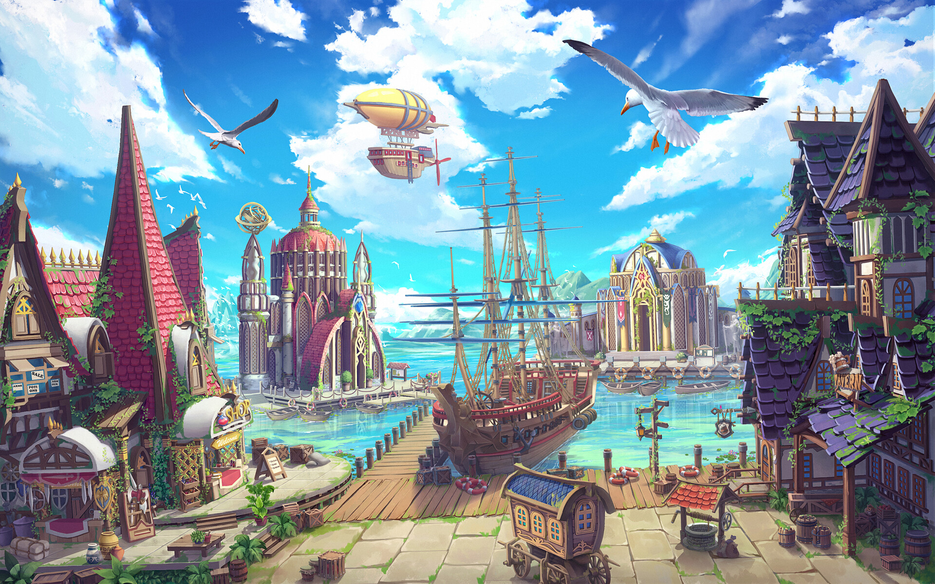 ArtStation - Seaport