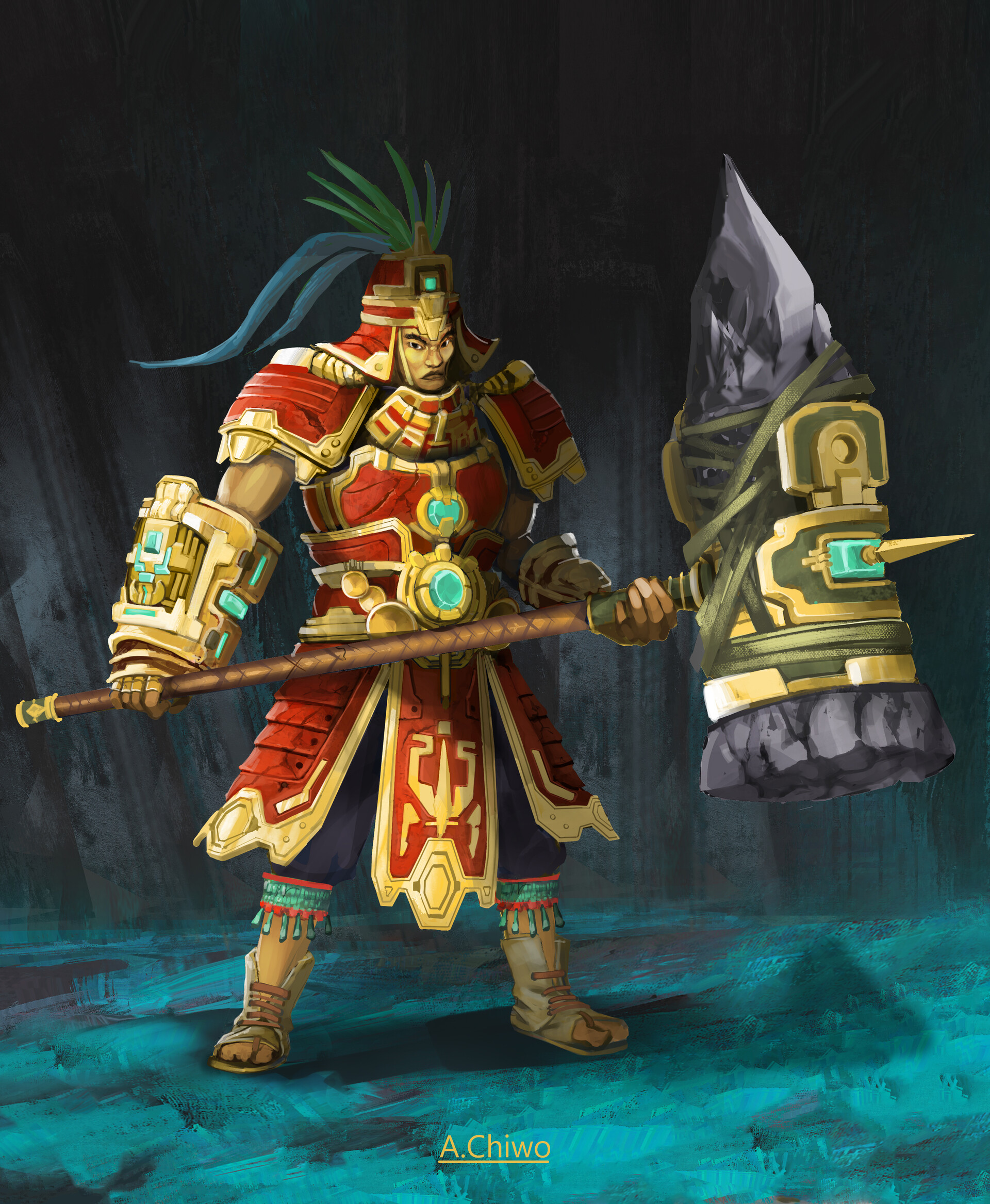 ArtStation - Acatzin II - Tank Design