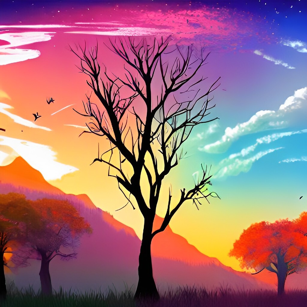 ArtStation - The Fantasy Tree - Made by AI