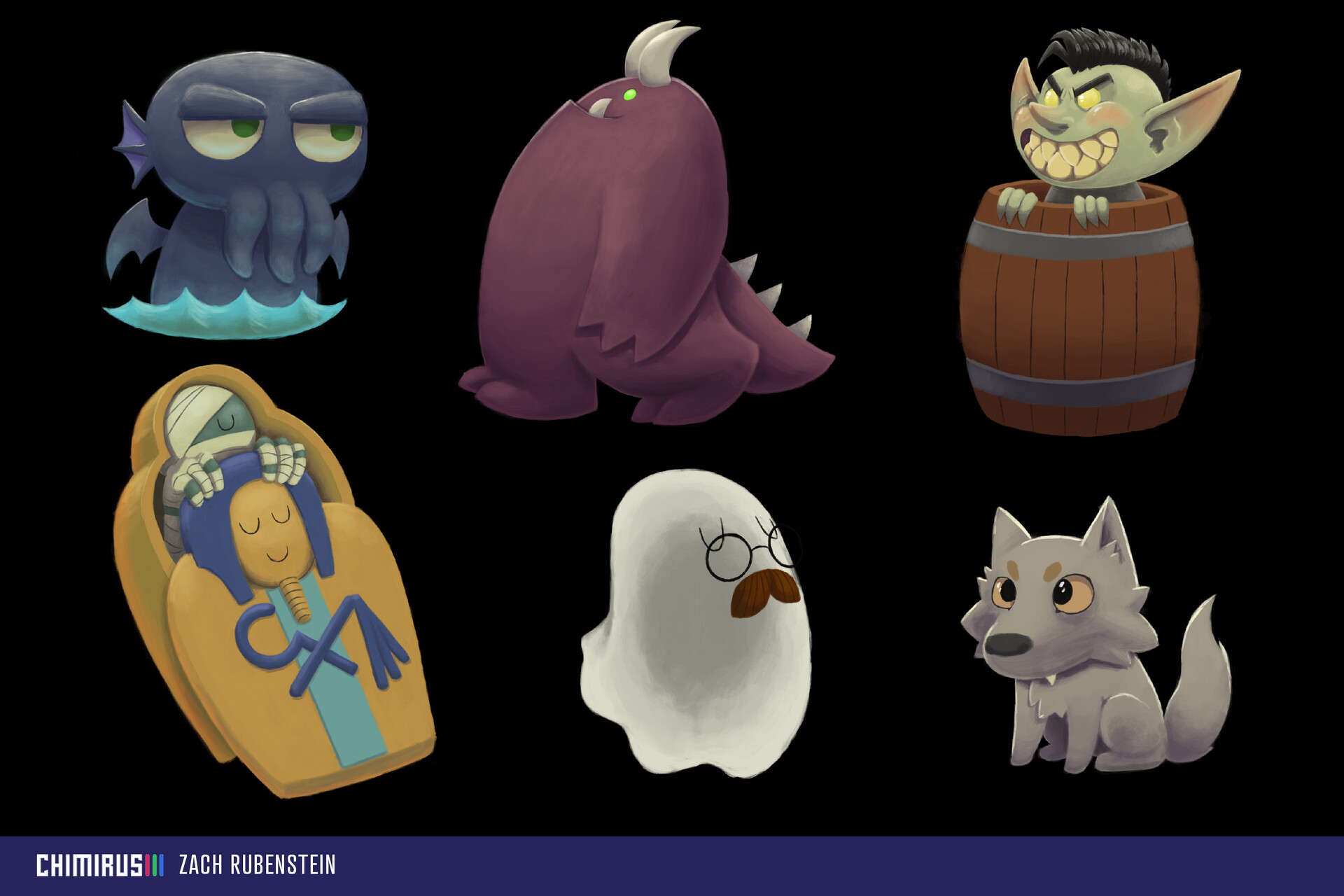 ArtStation - Monster Character Designs