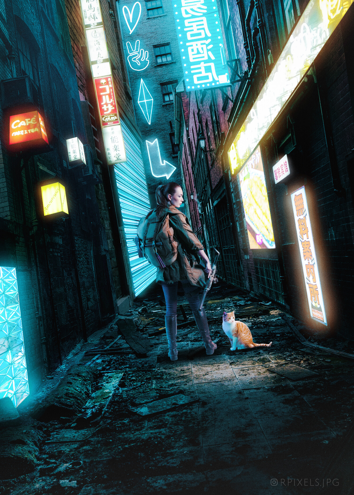 ArtStation - The Alleyway