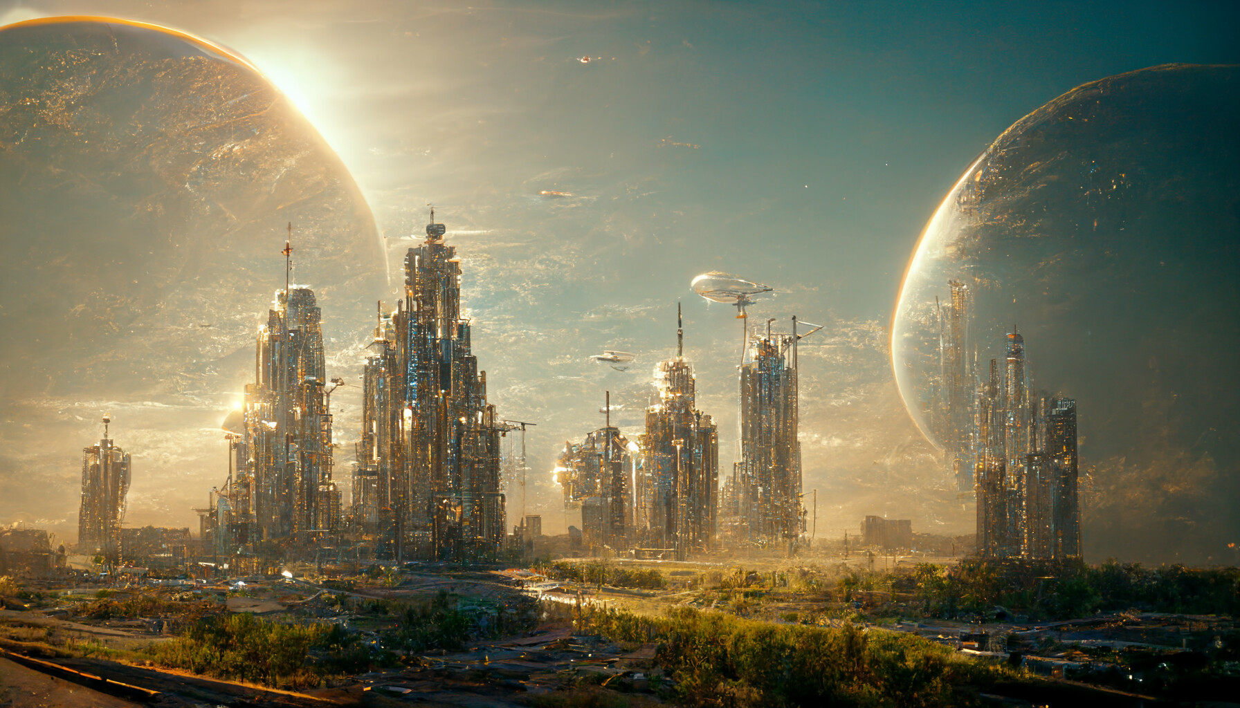 ArtStation - Futuristic Cities