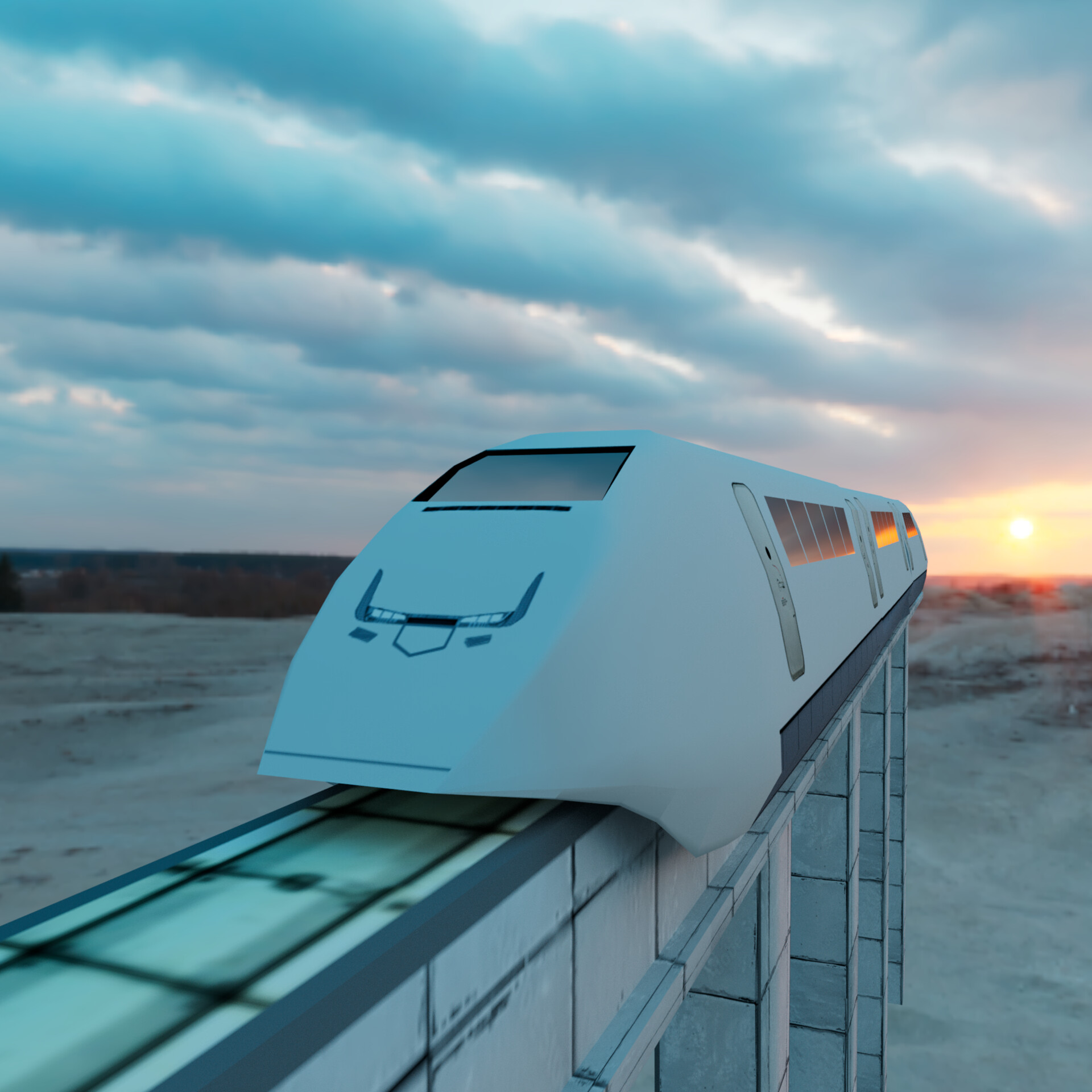 ArtStation - mono Rail