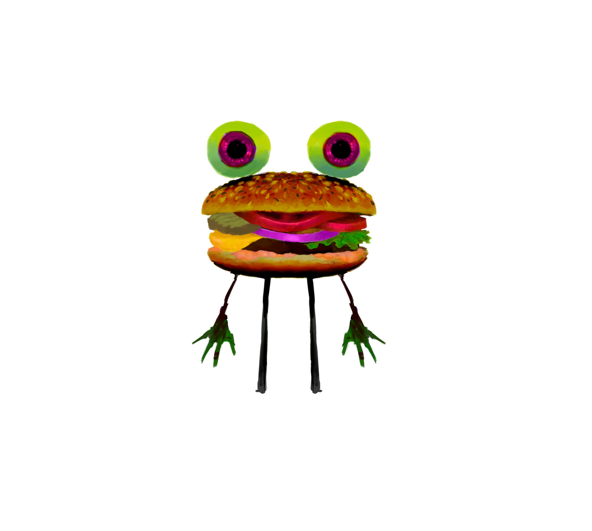 ArtStation - Ghost Burger