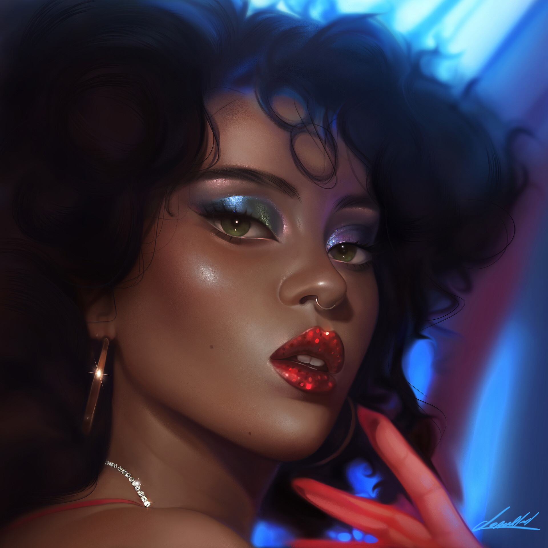 ArtStation - Disco Girl
