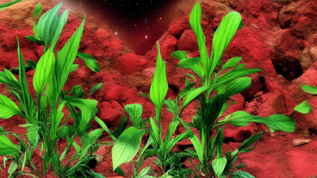 Edwin Calero - the plants of Mars.