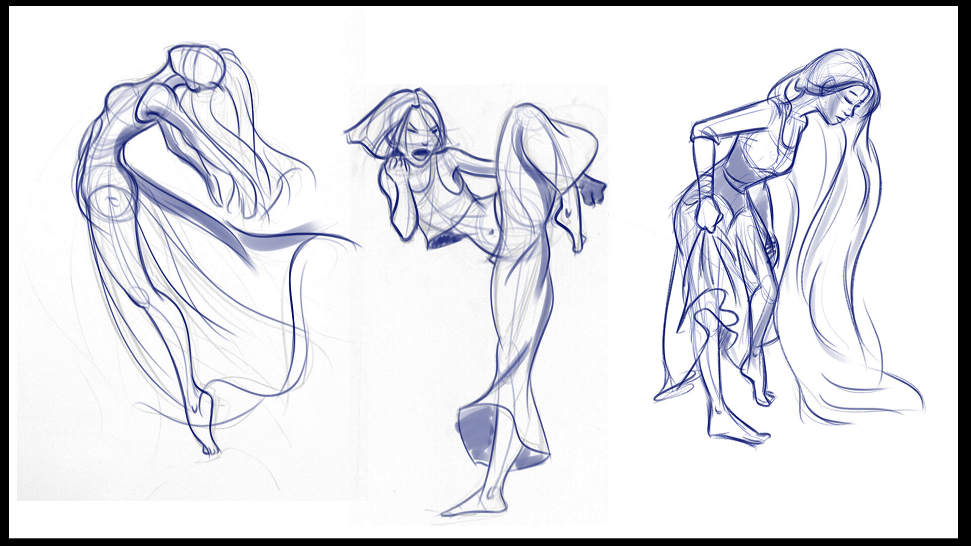 ArtStation - motion sketches