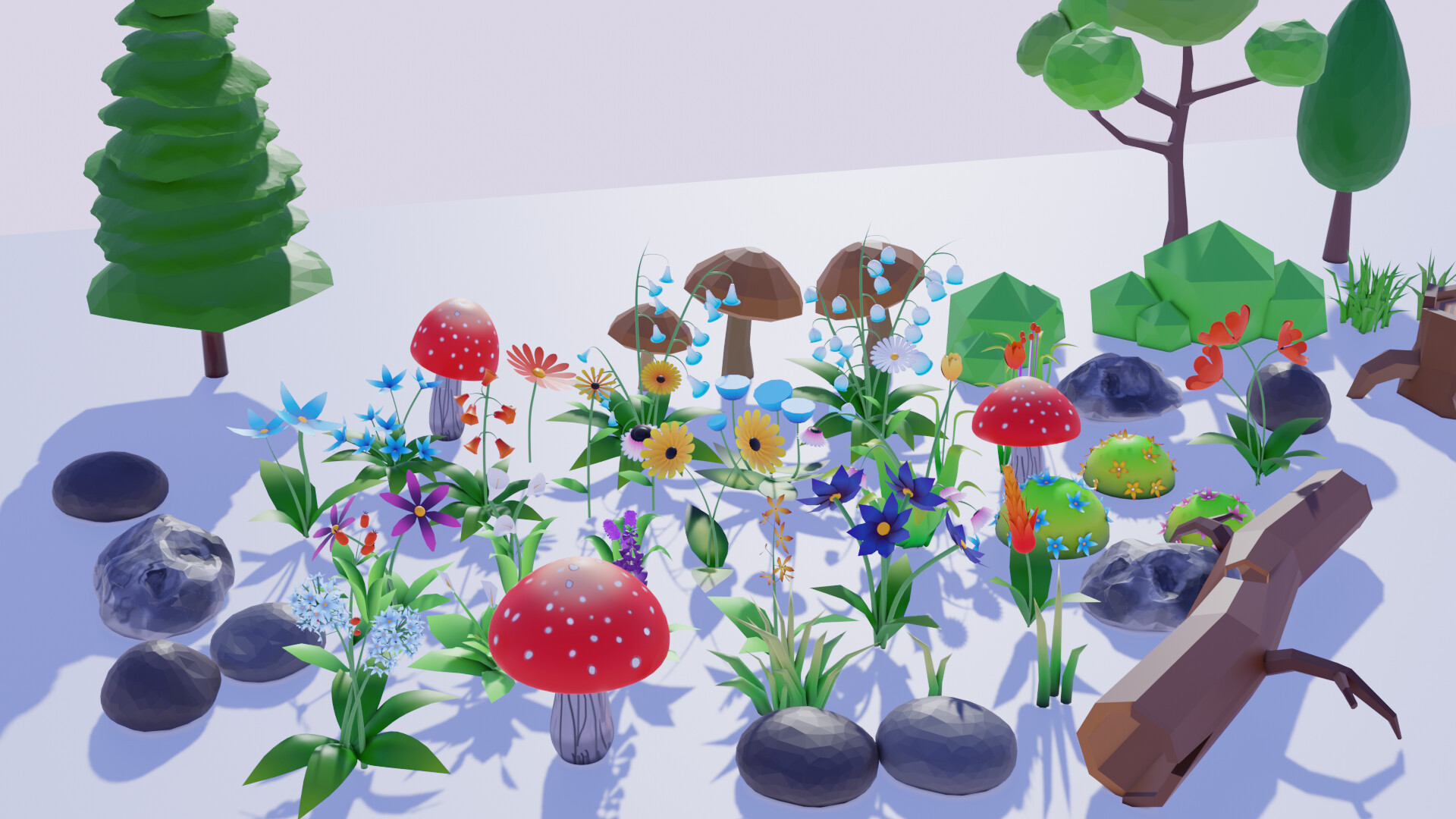 ArtStation - Flower pack 01