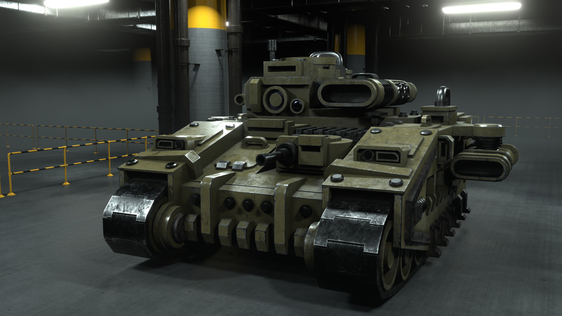 YAUHENI MESHCHARAKOU - Own modification Conquerer III heavy tank.