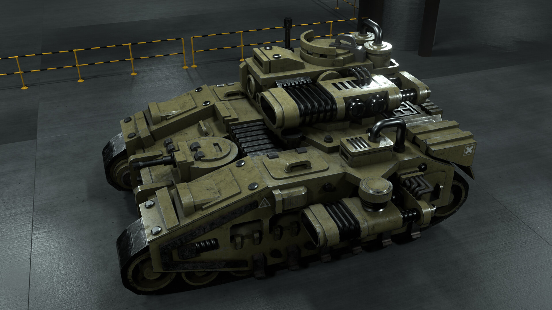 YAUHENI MESHCHARAKOU - Own modification Conquerer III heavy tank.