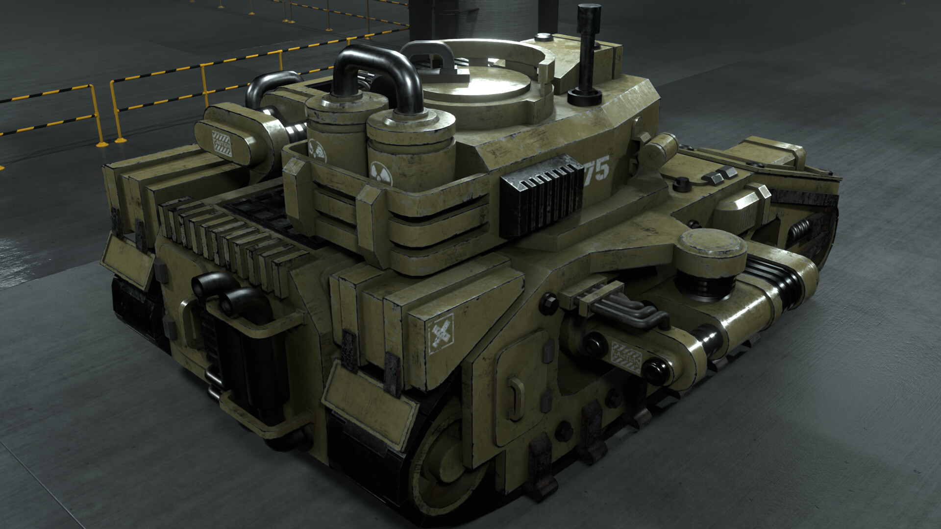 YAUHENI MESHCHARAKOU - Own modification Conquerer III heavy tank.