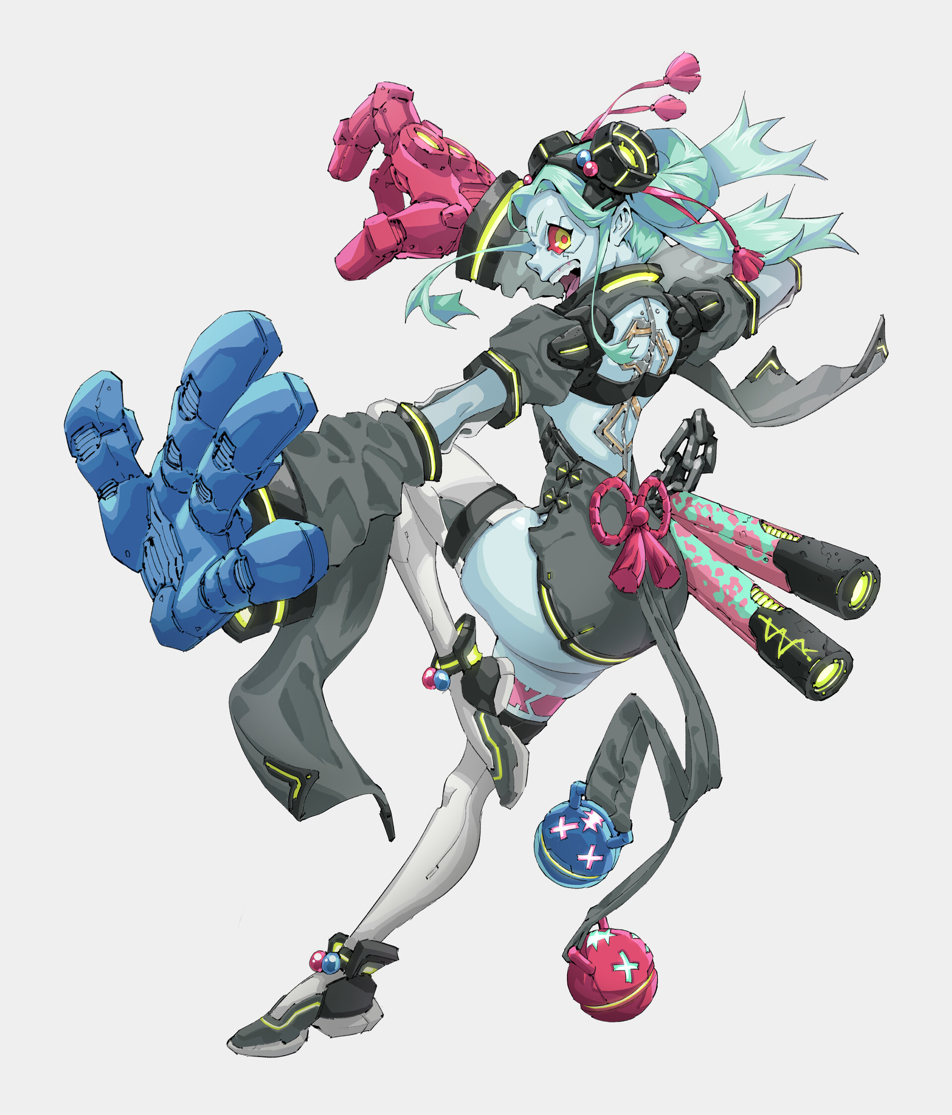 ArtStation - Kung-fu Rececca - Cyberpunk Edgerunner Fanart