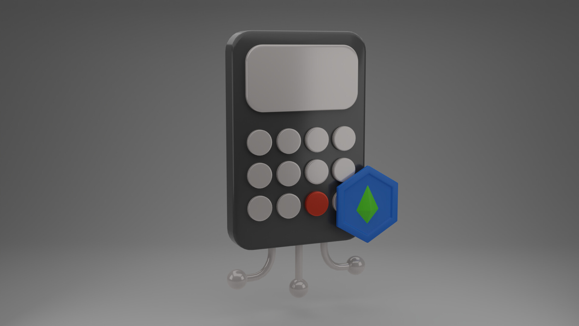 ArtStation - Calculator 3D Icon