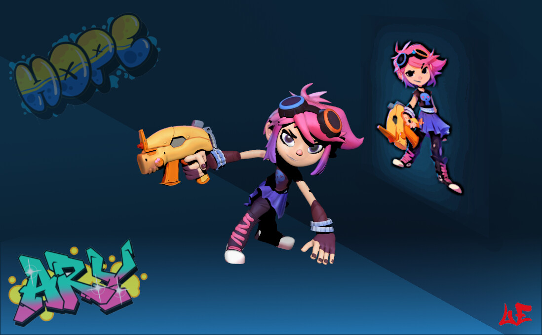 ArtStation - Google Girl