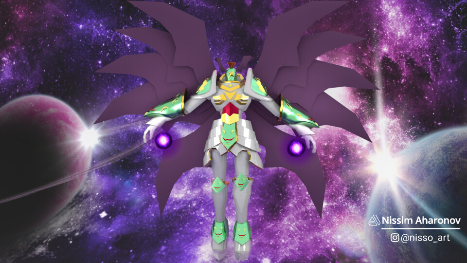 ArtStation - Blackseraphimon