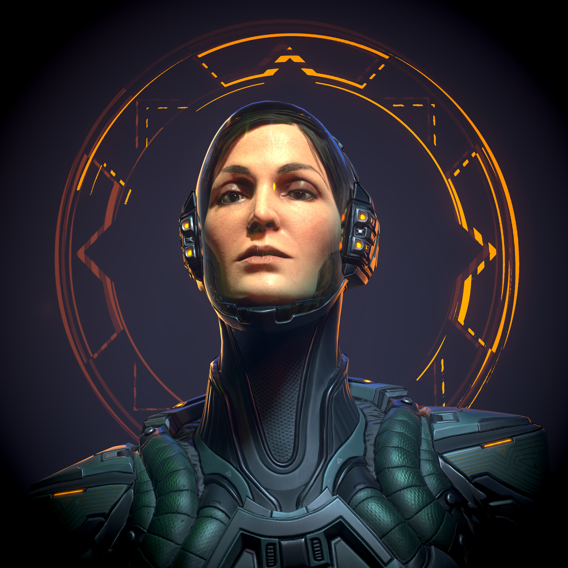 Andrey Melnikov - Spacetrooper Carrie Anne Moss