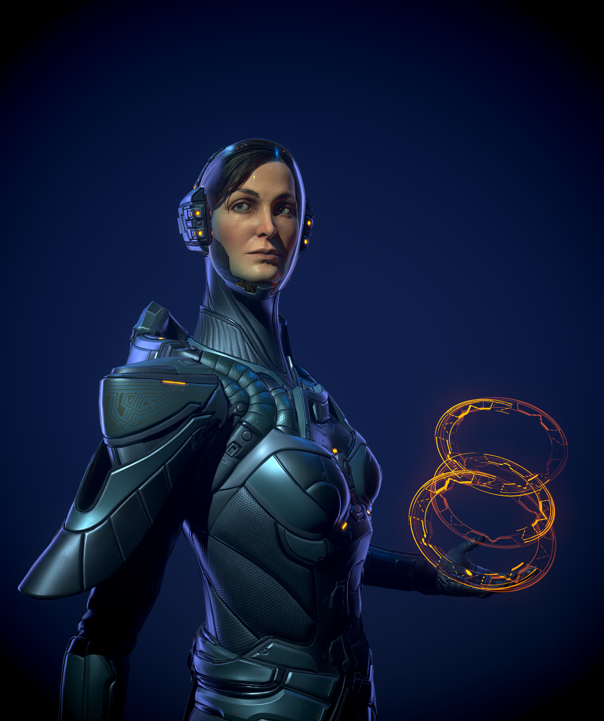 Andrey Melnikov - Spacetrooper Carrie Anne Moss