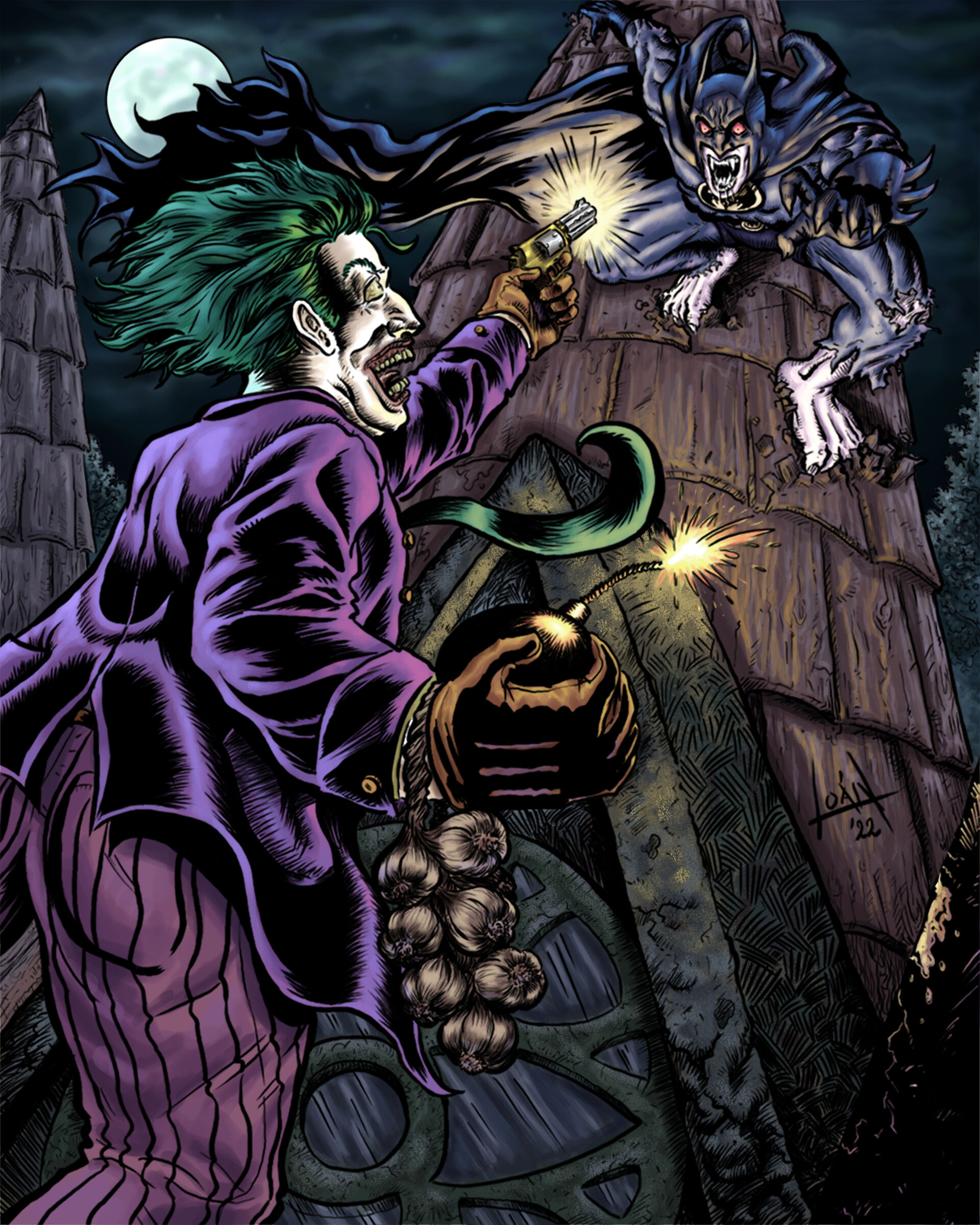 ArtStation - Batman-vampire