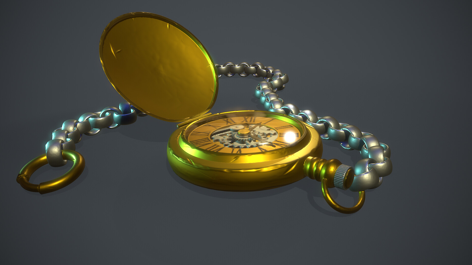 ArtStation - Stylized Pocket Watch