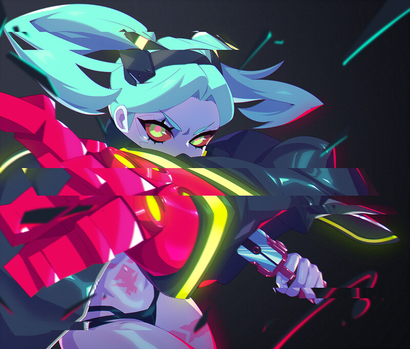 ArtStation - Blue triangles