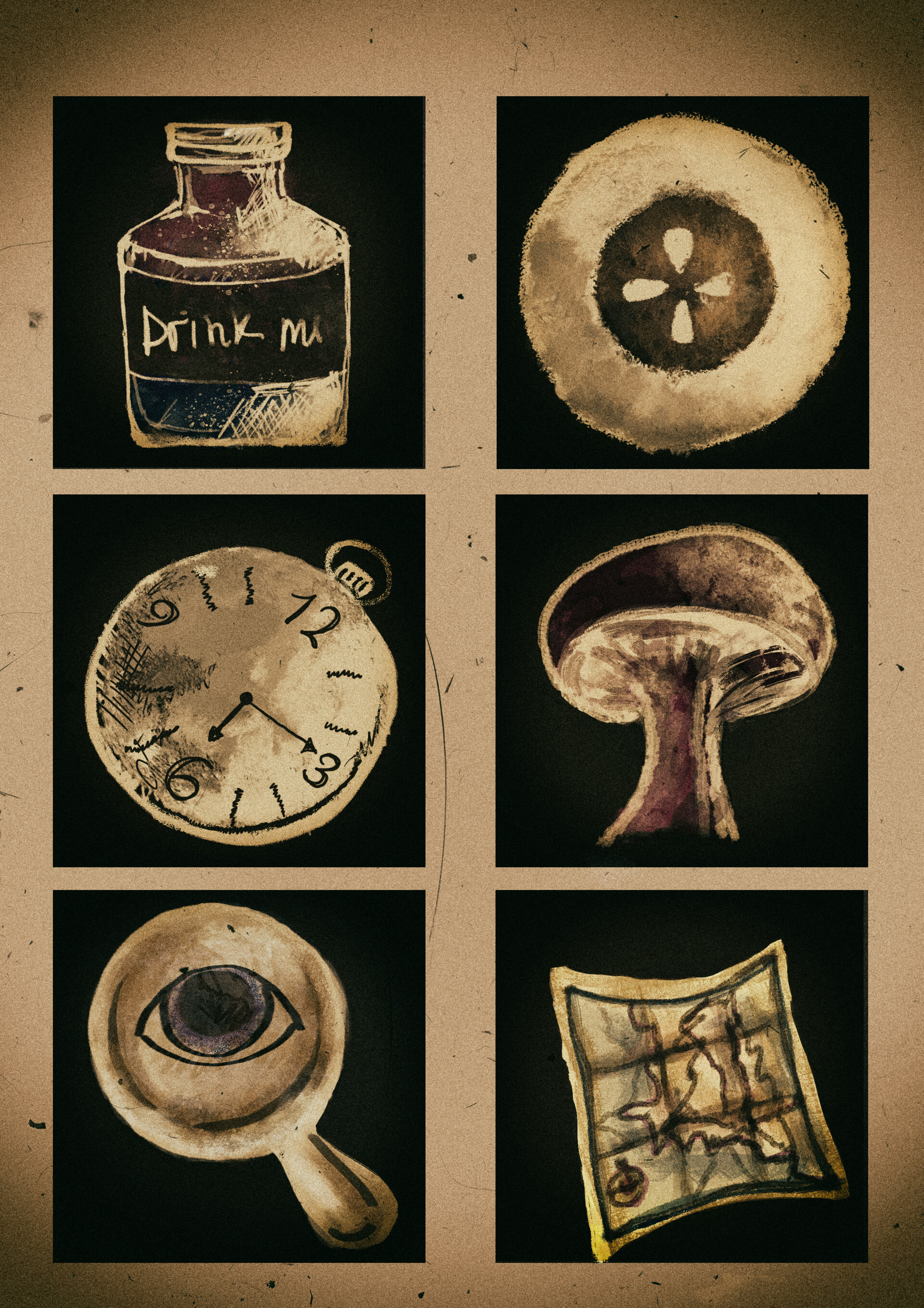 ArtStation - UX design for Alice Game