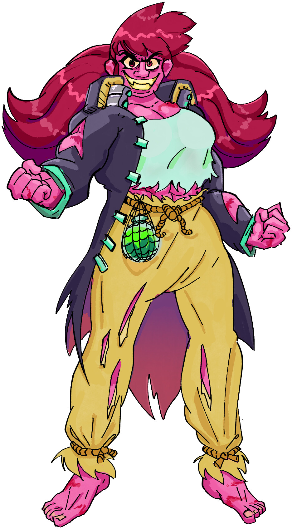 ArtStation - Andromeda Fusho(OC) & her final form