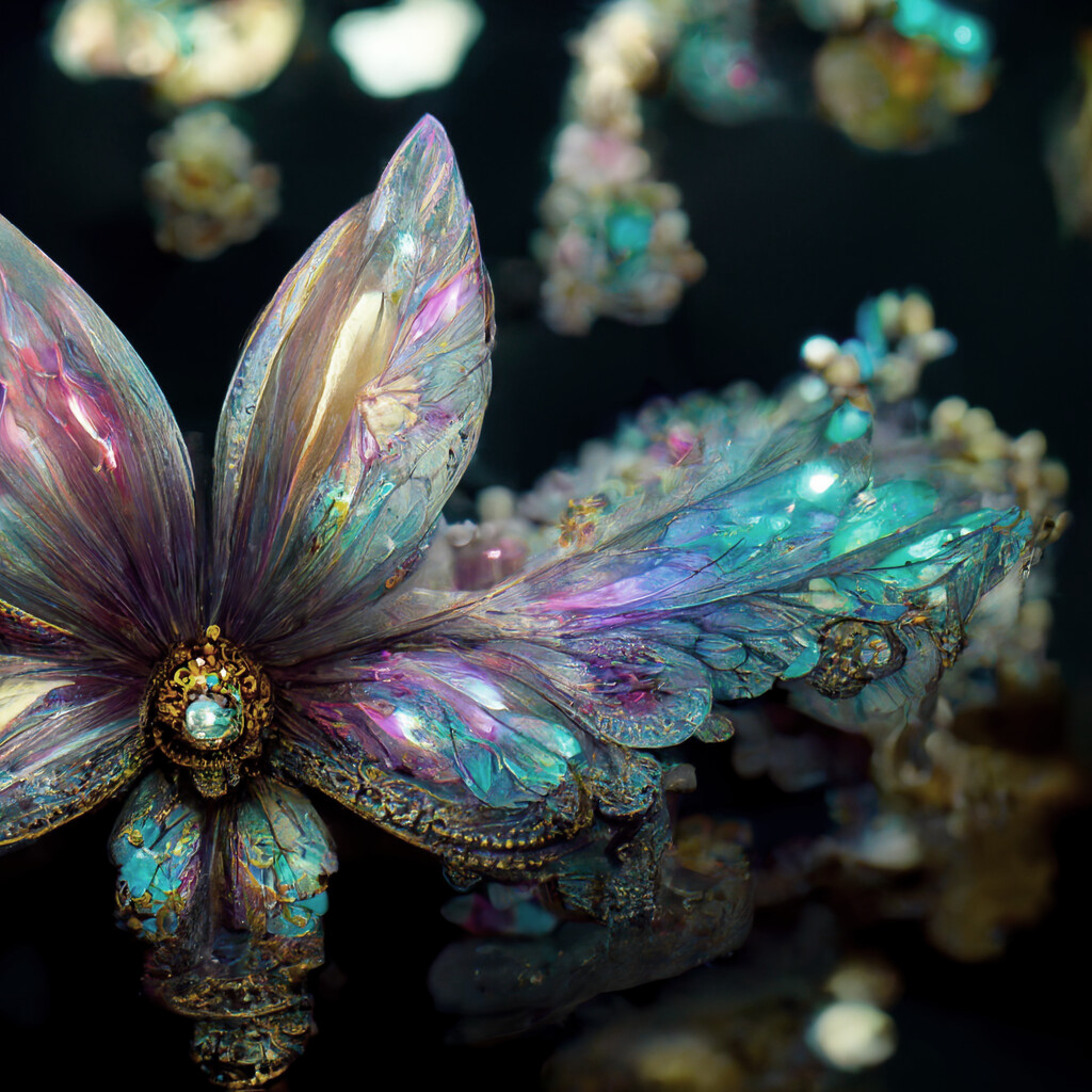 ArtStation - Iridescent Flower