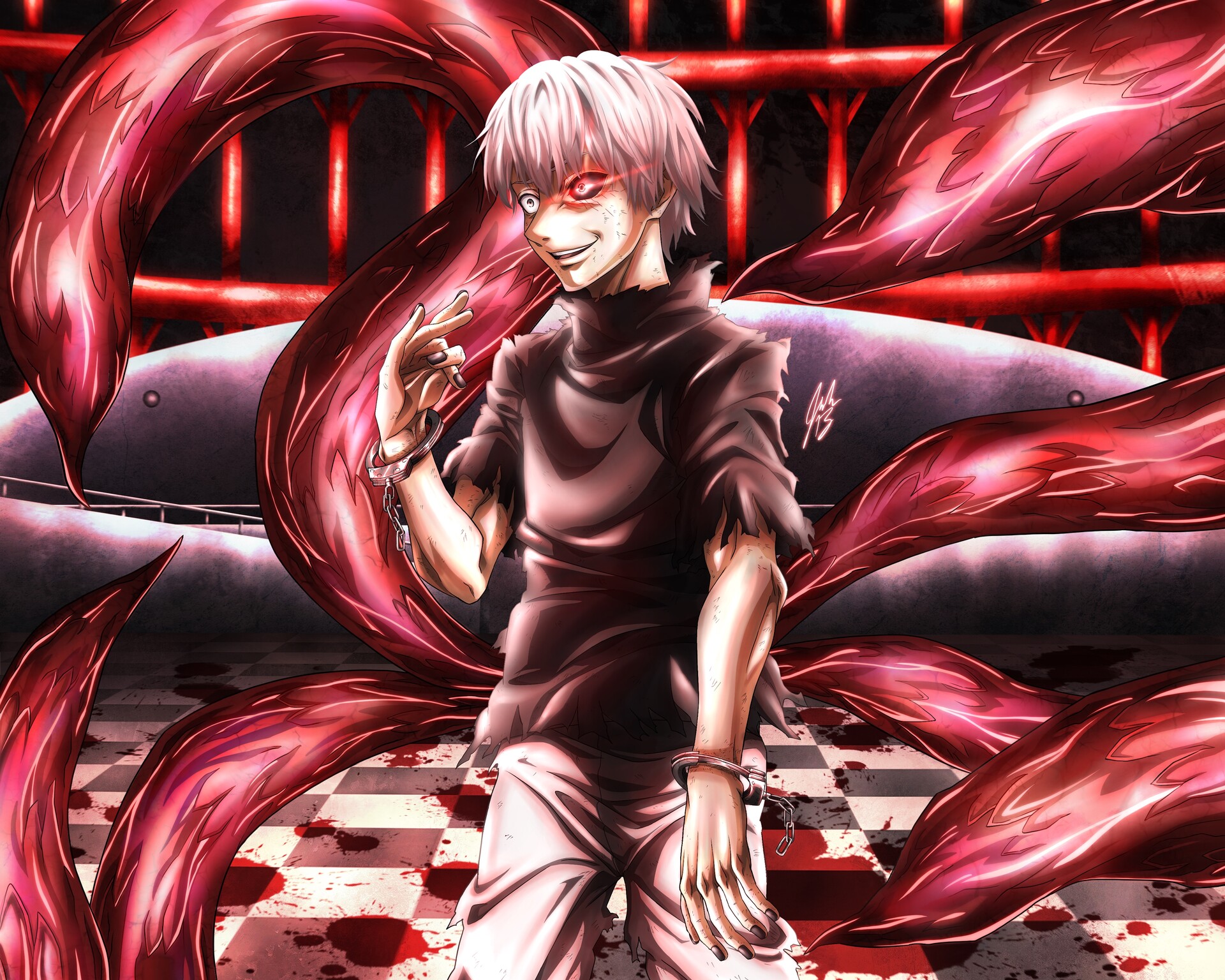 ArtStation - Ken Kaneki artwork