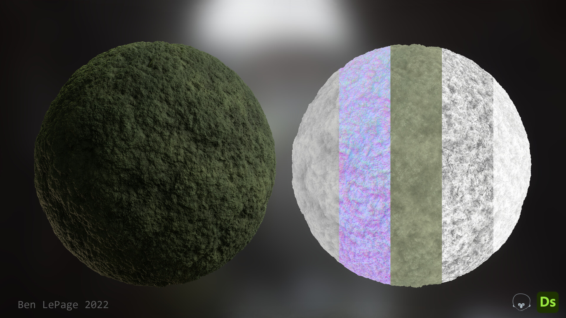 ArtStation - Environment Study Material - Moss