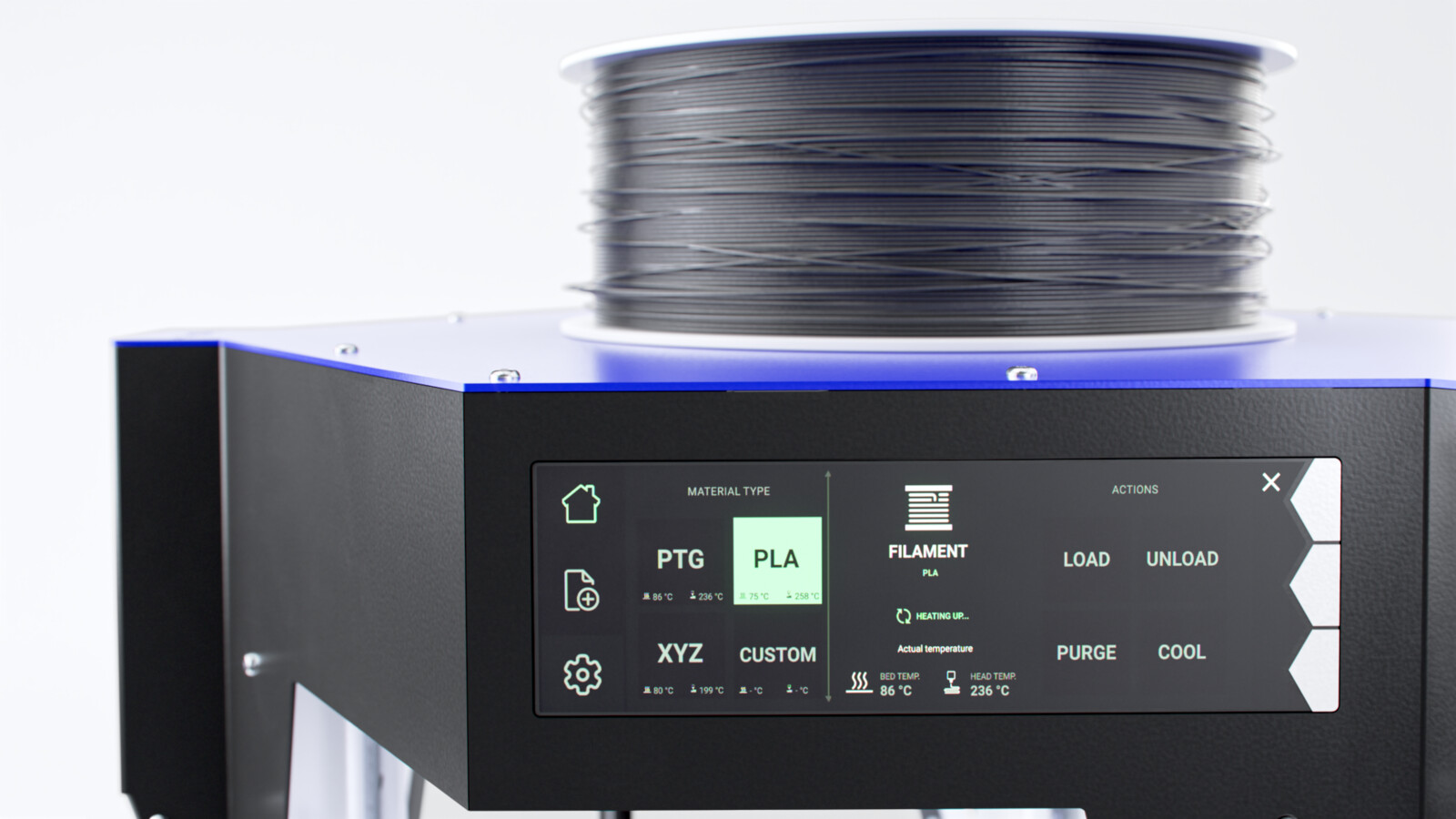 Patrick Zhiaran - 3D Printer Machine - Product and Architectural Viz