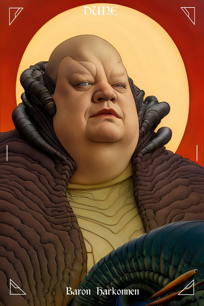 ArtStation - FANDEMONIUM 1 - DUNE (Baron Harkonnen)